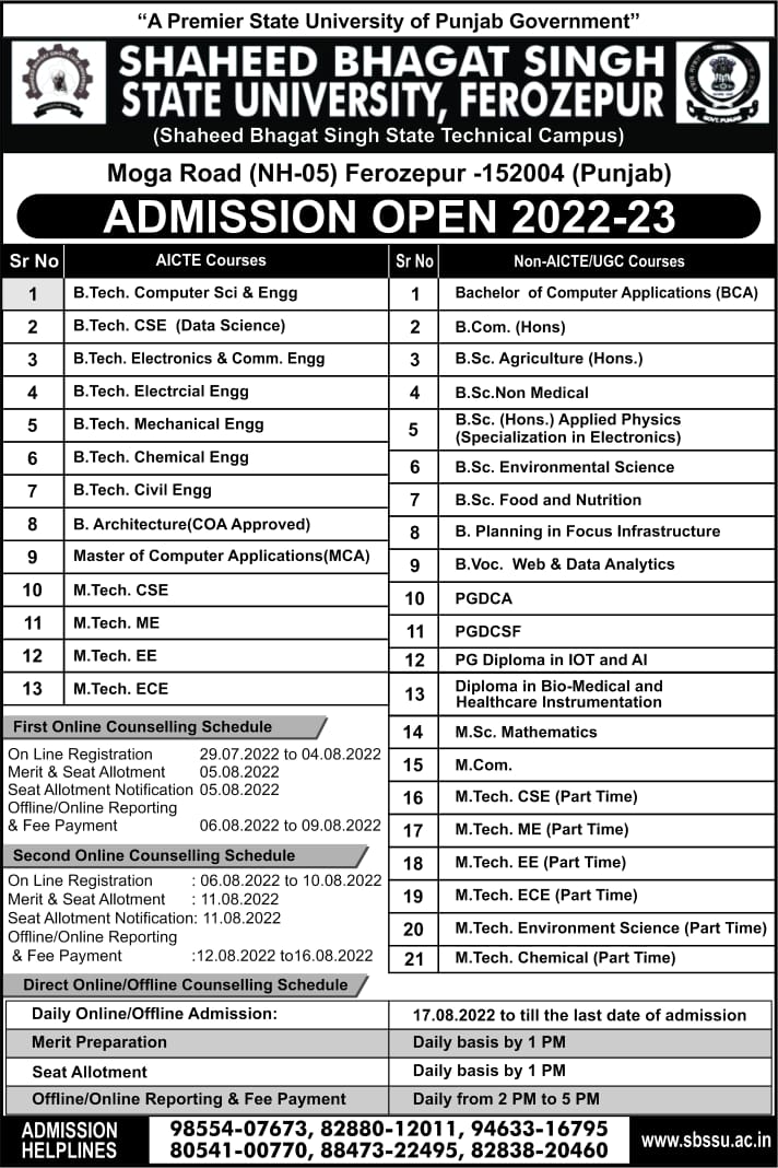 Shaheed Bhagat Singh State University